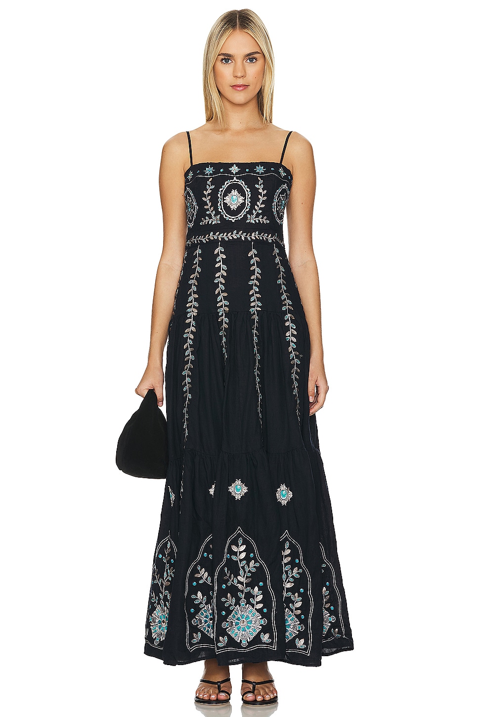 Agua by Agua Bendita Lima Relicario Dress in Multicolor | REVOLVE