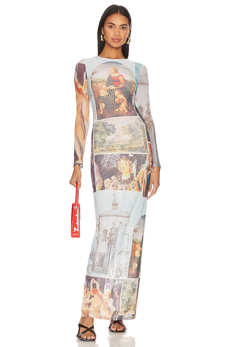 Alice + Olivia Delora Maxi Dress in Sunday Dreaming | REVOLVE