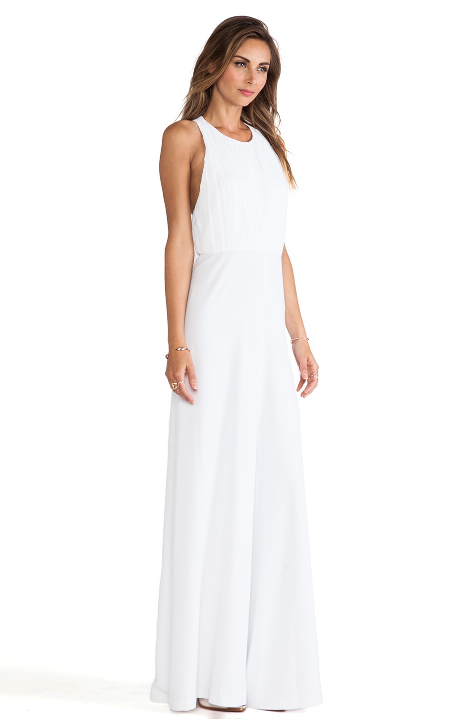 Alice + Olivia COMBINAISON DOS NAGEUR GAB en White | REVOLVE