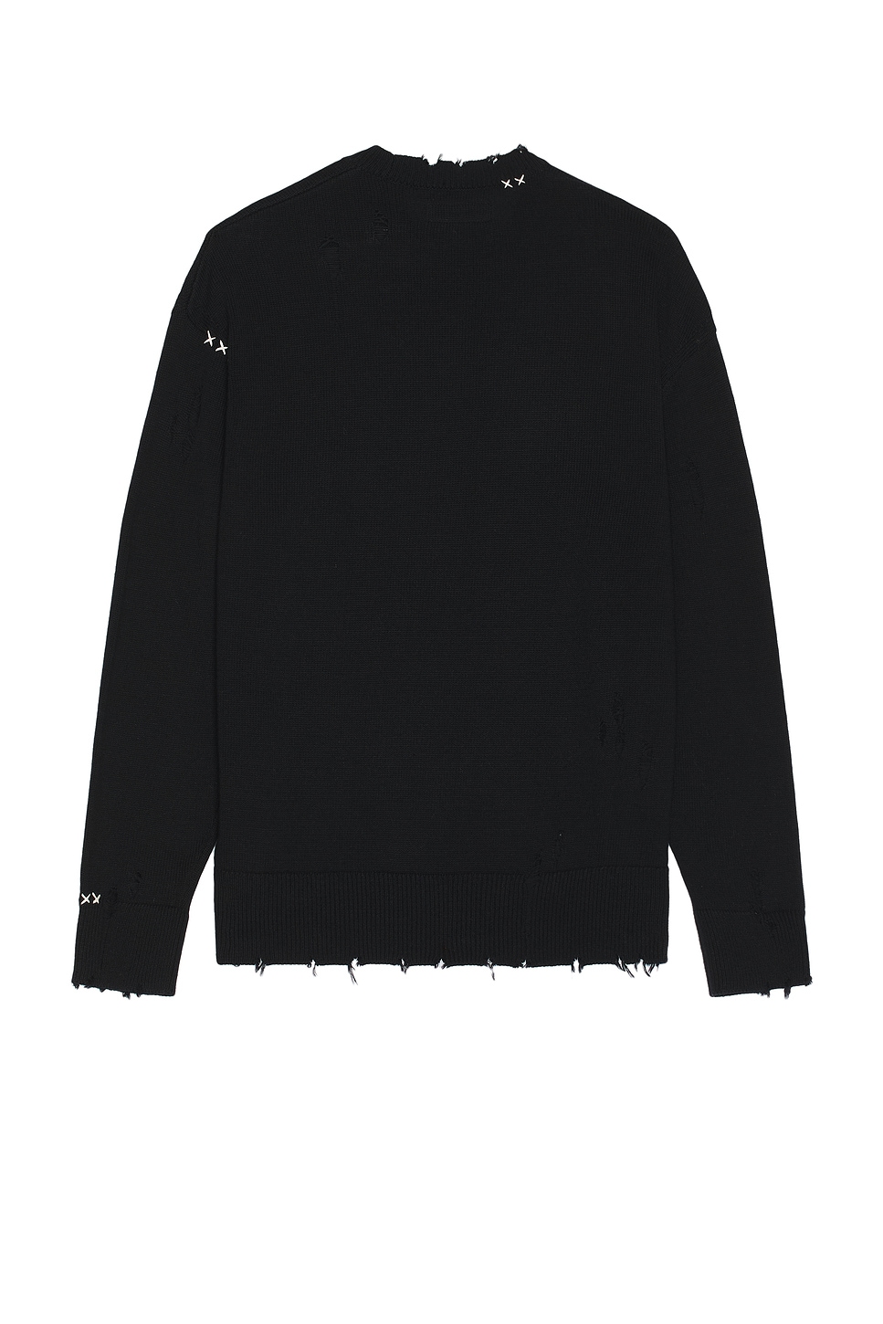 ALLSAINTS Diago Crew Neck Sweater in Black | REVOLVE