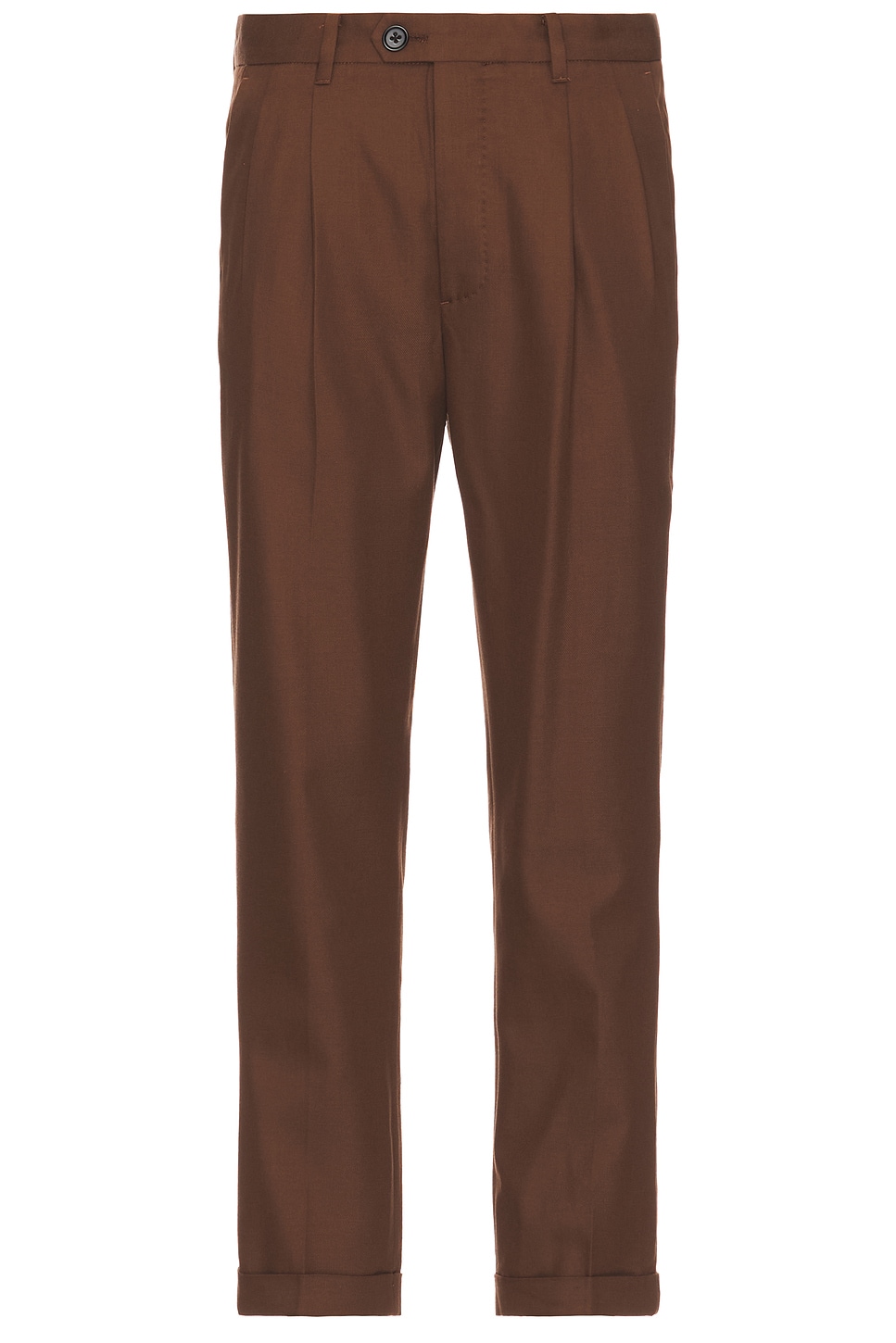 ALLSAINTS Tallis Trouser in Blunt Brown | REVOLVE