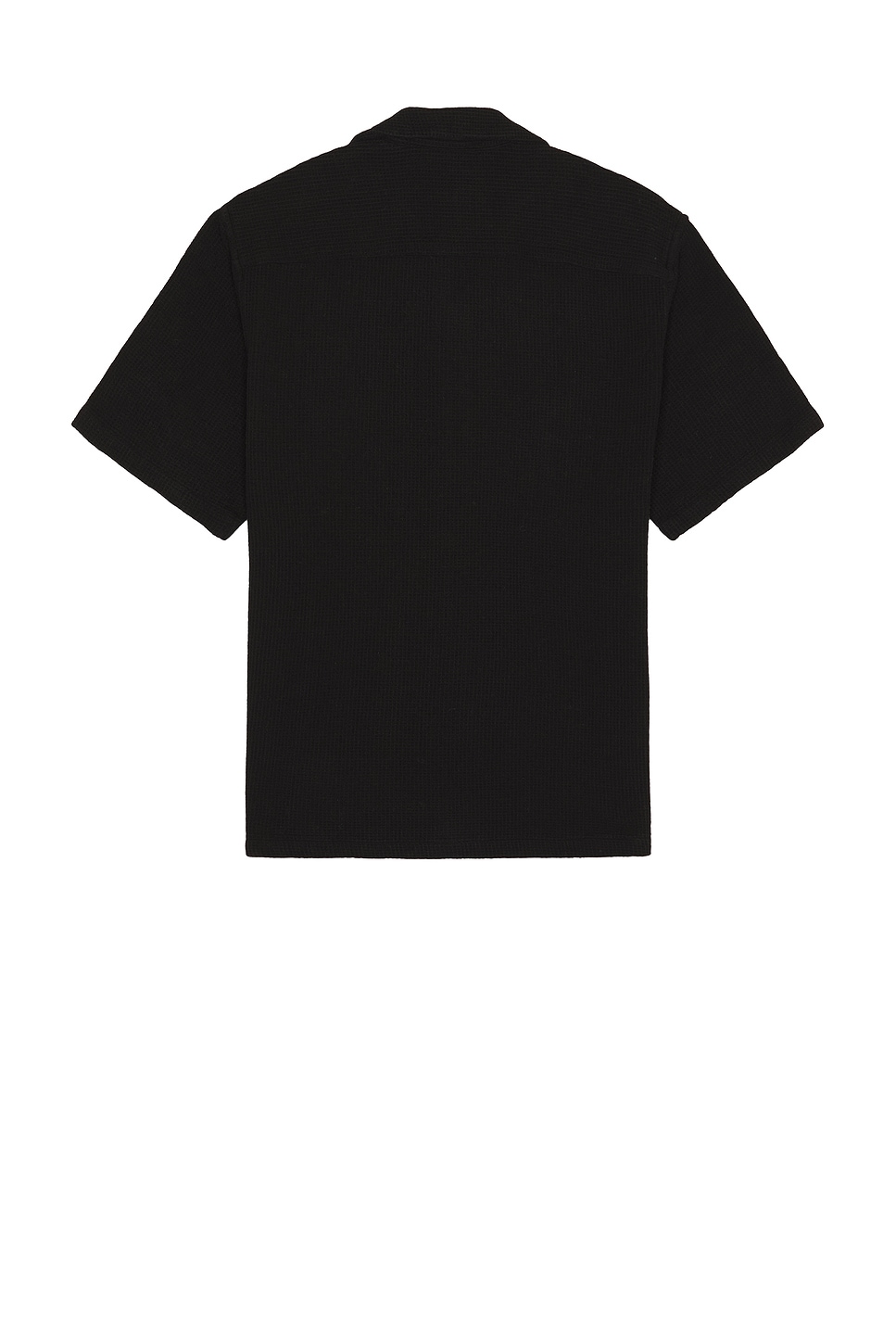ALLSAINTS Helston Short Sleeve Shirt in Jet Black | REVOLVE
