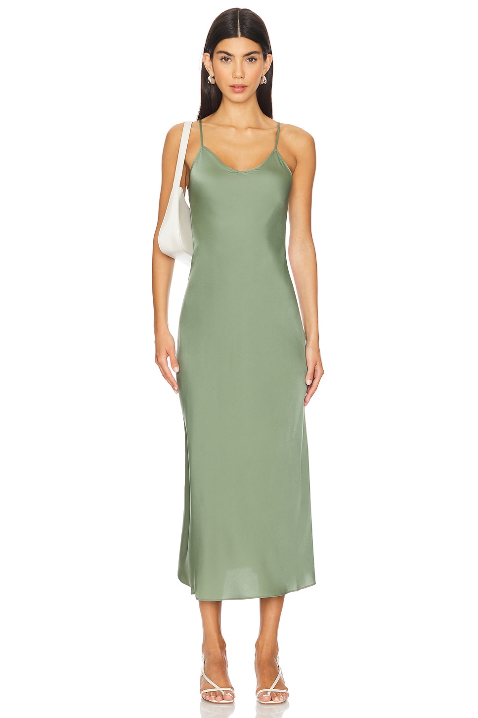 ALLSAINTS Bryony Dress in Oil Green | REVOLVE