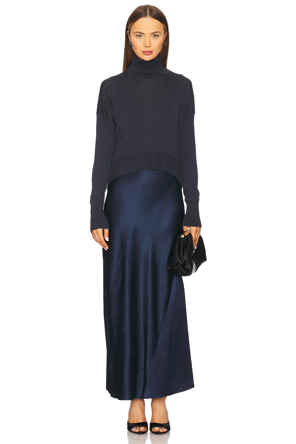ALLSAINTS Neo Dress in Midnight Blue | REVOLVE