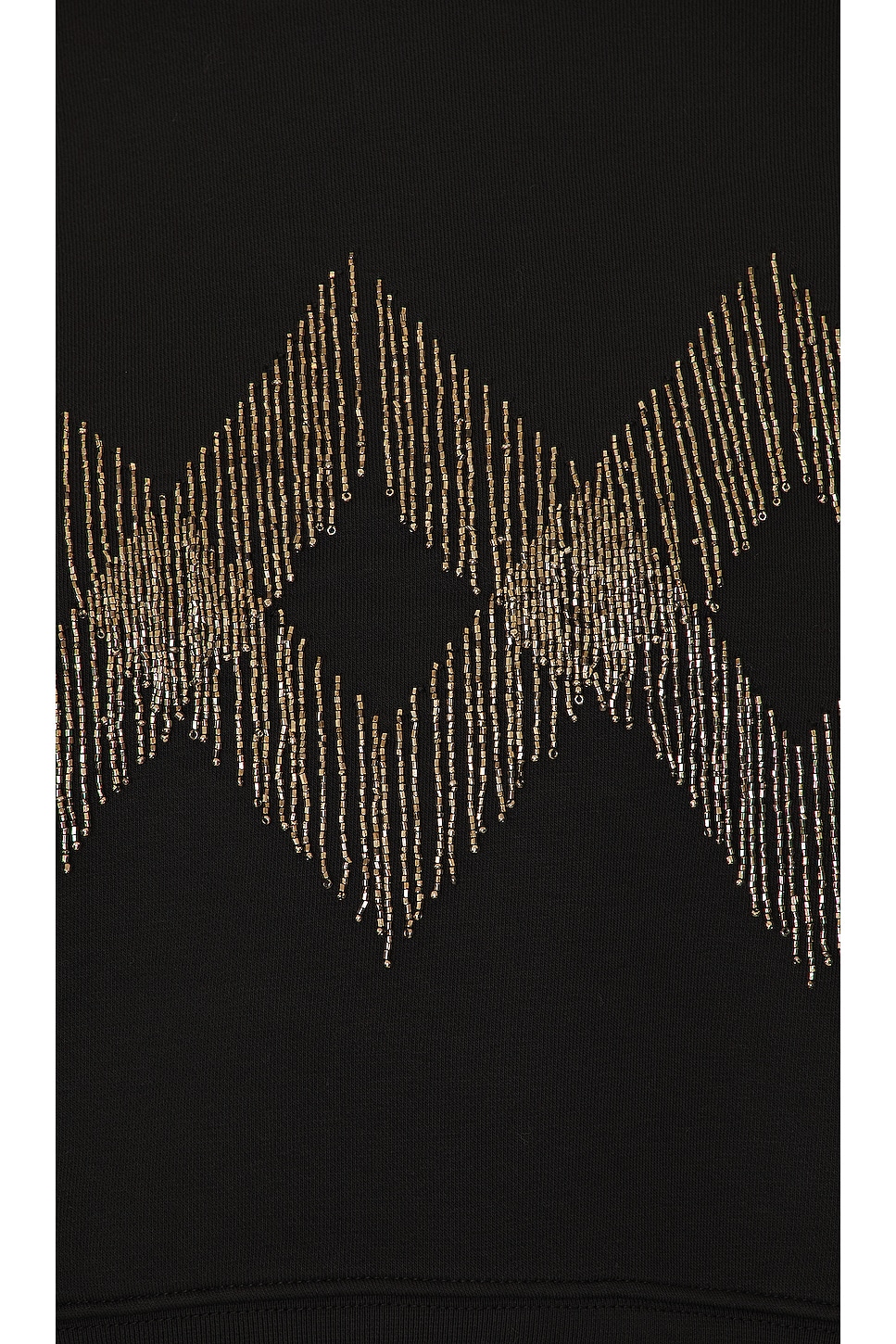 ALLSAINTS Zaniah Tassel Sweatshirt in Black | REVOLVE