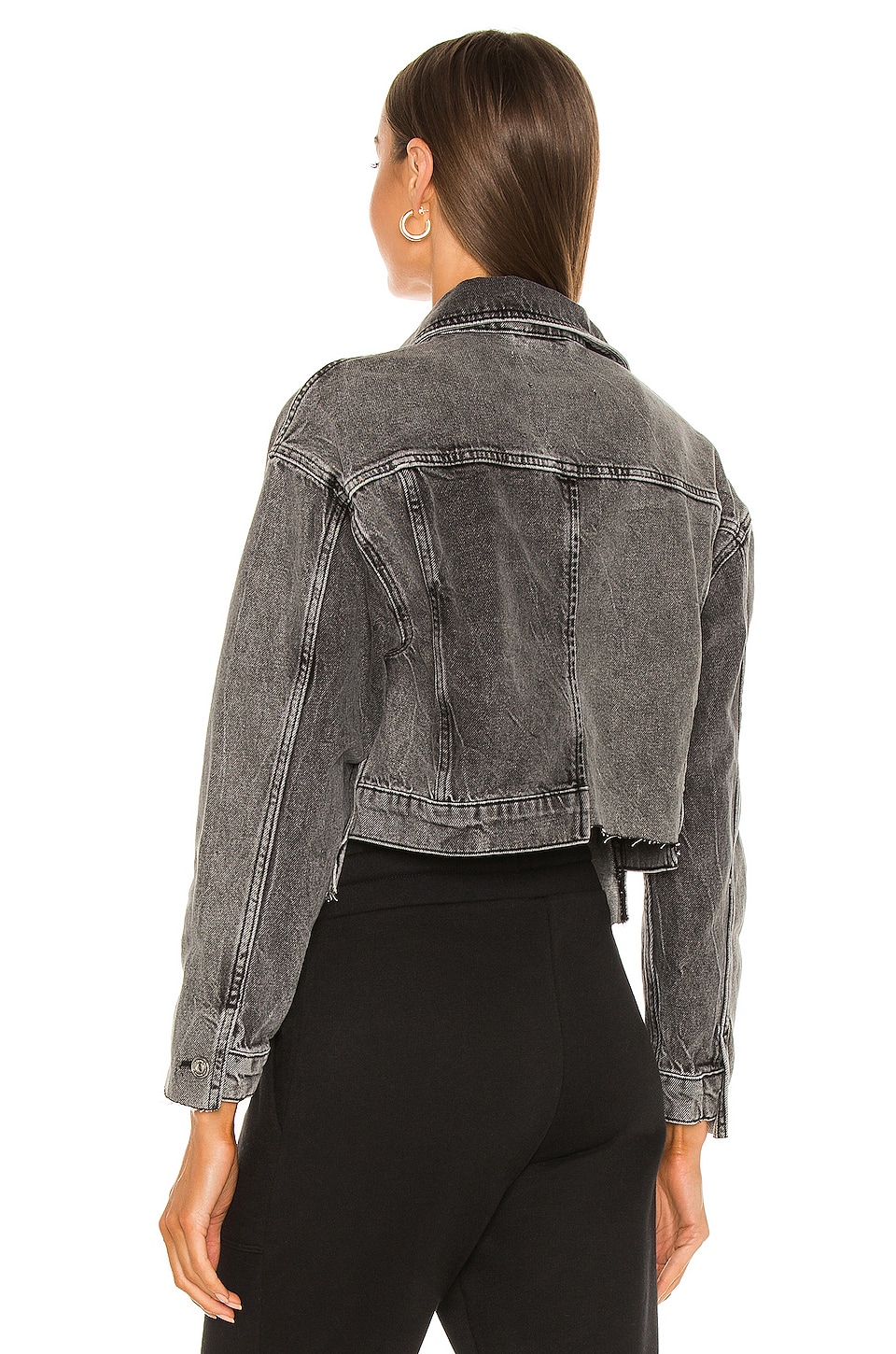 ALLSAINTS Two Tone Jacket in Washed Grey | REVOLVE