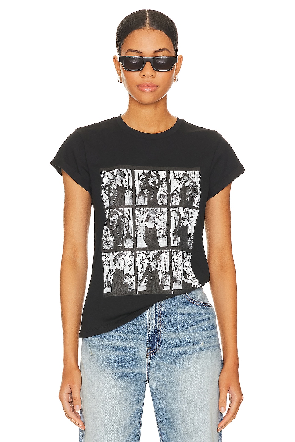 ALLSAINTS Luli Anna Tee in Black | REVOLVE