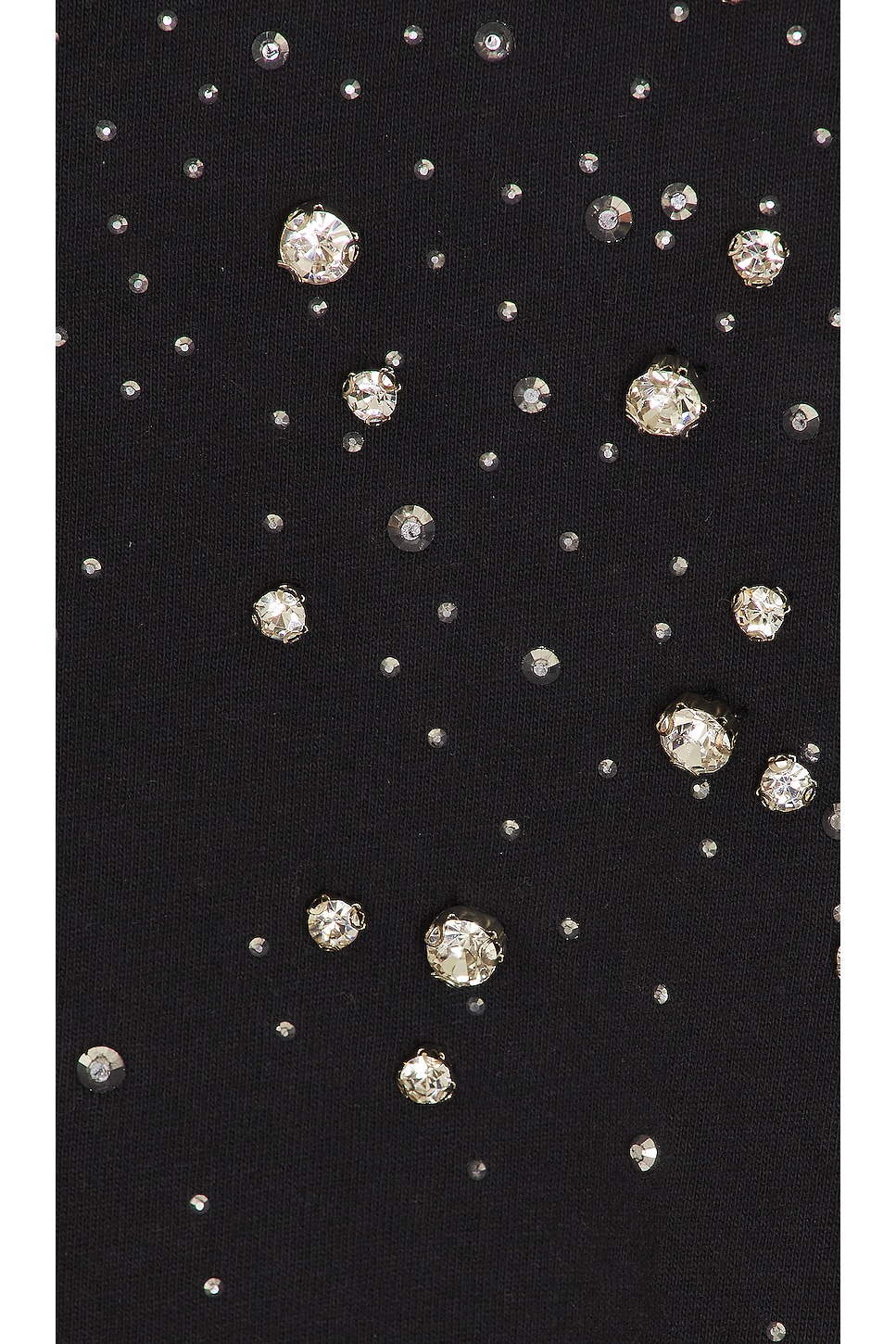 ALLSAINTS Sophi Sparkle Tee in Washed Black | REVOLVE