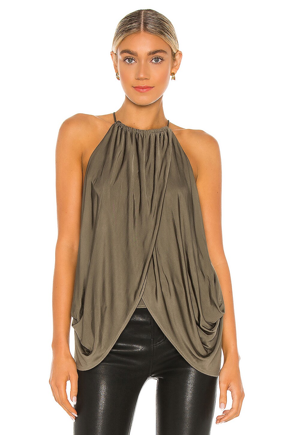 ALLSAINTS Erin Cami in Utility Green | REVOLVE