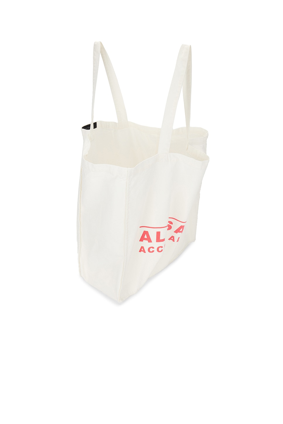 ALLSAINTS Access All Areas Tote in White & Neon Pink | REVOLVE