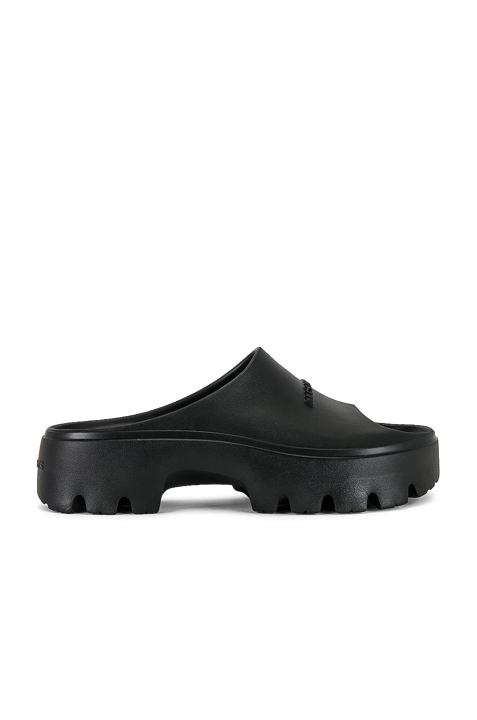 ALLSAINTS Eclipse Flatform Slider in Black | REVOLVE