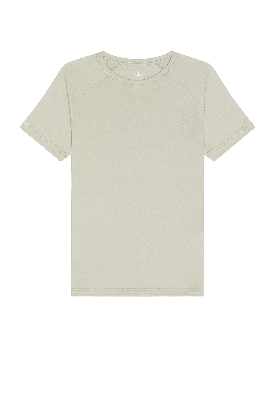 alo The Triumph Crew Neck Tee in Limestone | REVOLVE