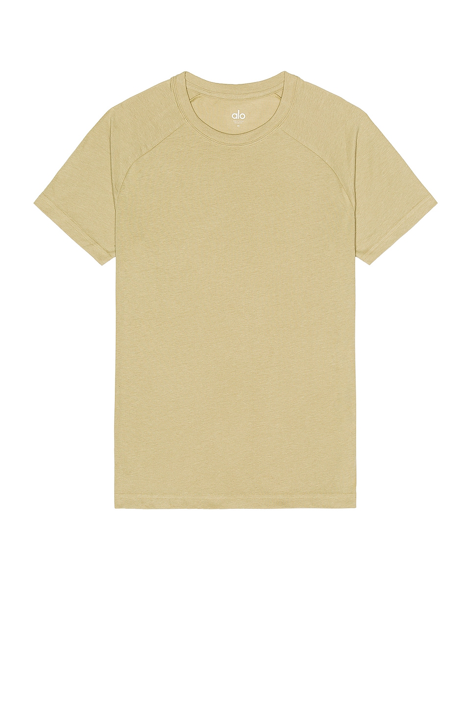 alo The Triumph Crew Neck Tee in Wasabi | REVOLVE