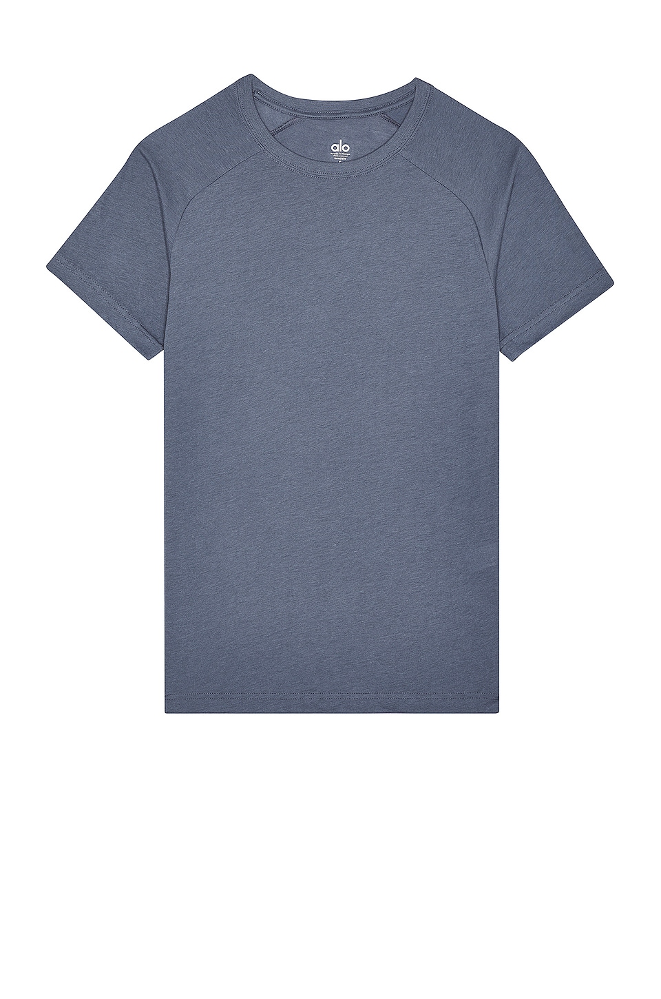alo Triumph Crew Neck Tee in Bluestone | REVOLVE