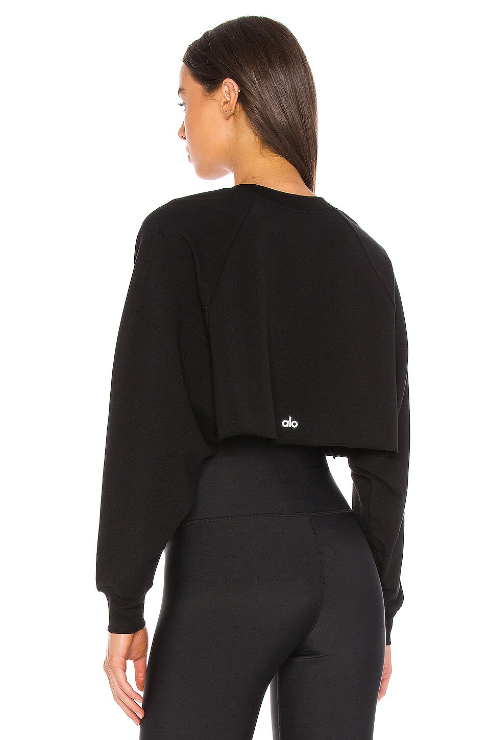 alo Double Take Pullover in Black | REVOLVE