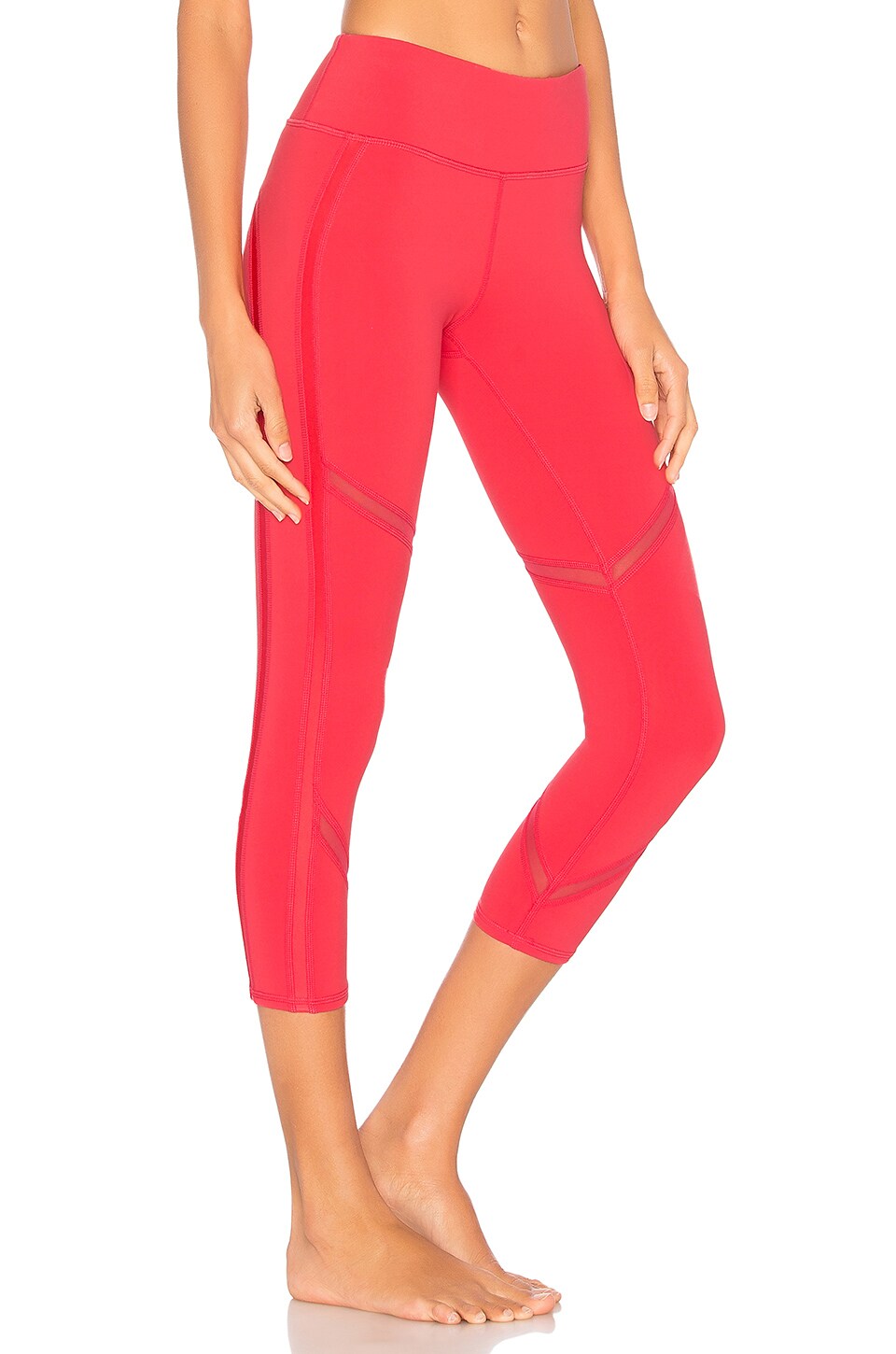 alo Continuity Capri in Rich Peony | REVOLVE