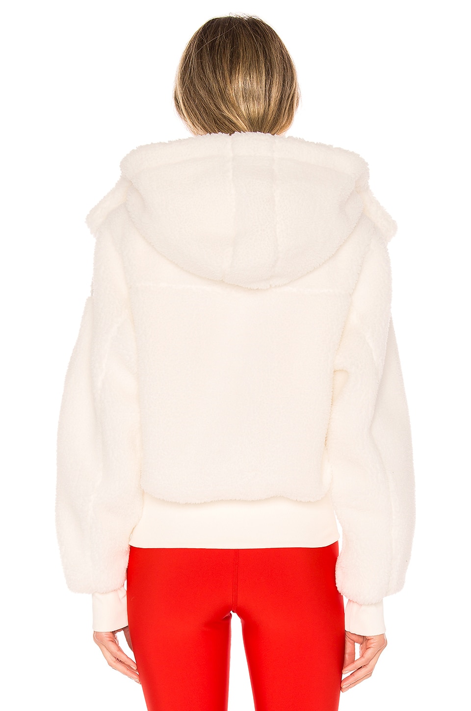 alo Foxy Faux Sherpa Jacket in Pristine | REVOLVE
