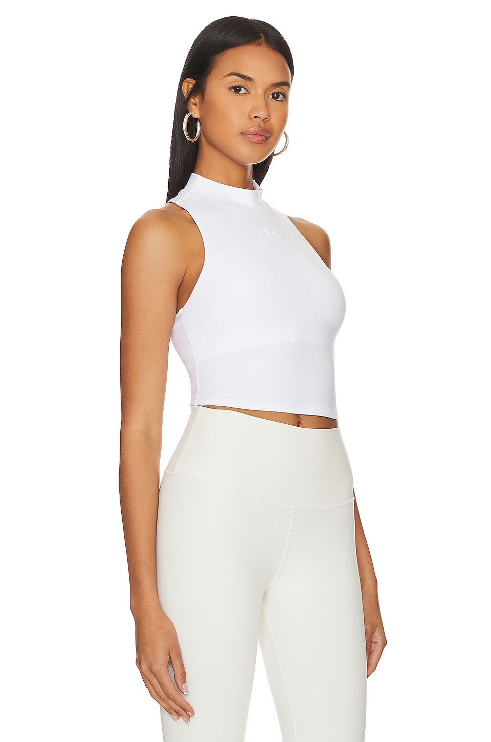alo Alosoft Top That Bra Tank in White | REVOLVE