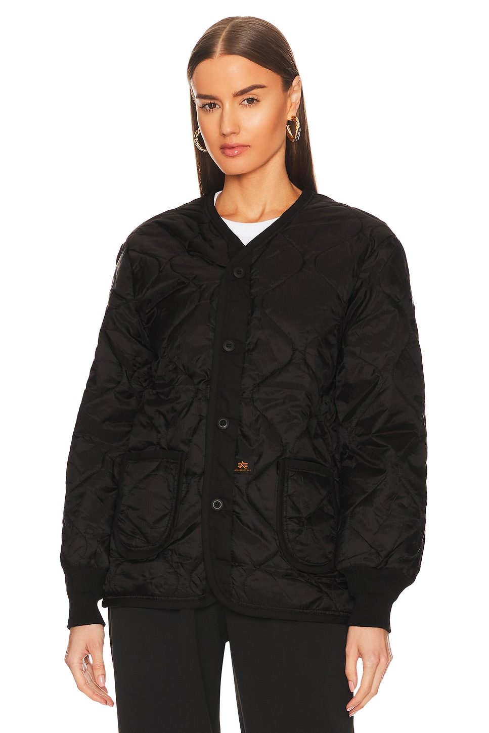 ALPHA INDUSTRIES ALS/92 Liner in Black | REVOLVE