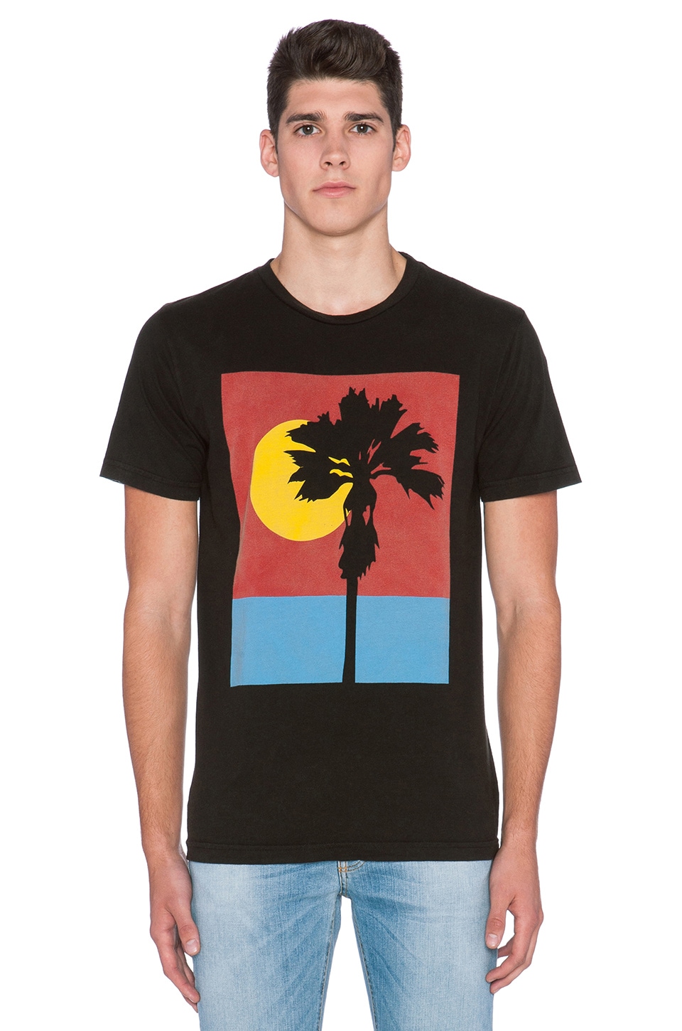 Altru Endless Palm Tee in Graphite | REVOLVE