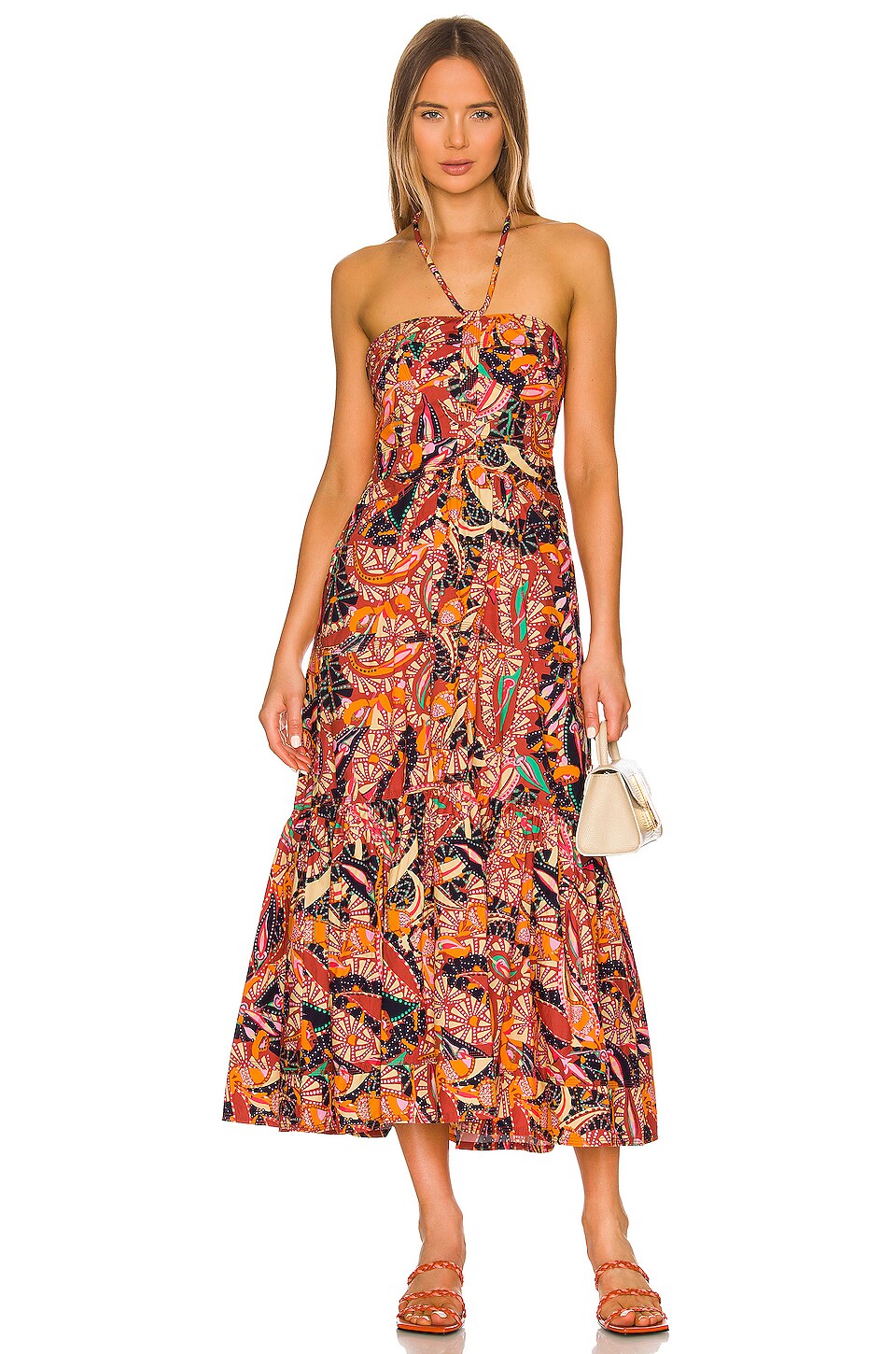A.L.C. Adelle Dress in Russet Multi | REVOLVE