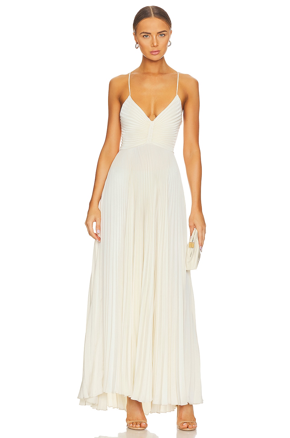 A.L.C. Aries Dress in Whisper White | REVOLVE