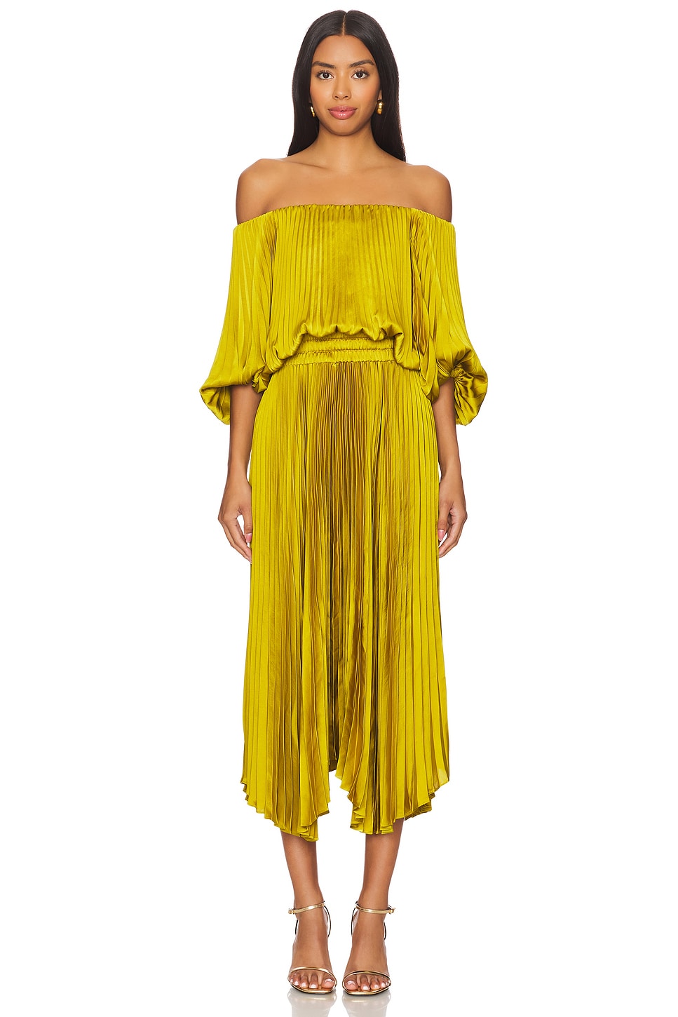 A.L.C. Sienna Dress in Cactus Bloom | REVOLVE