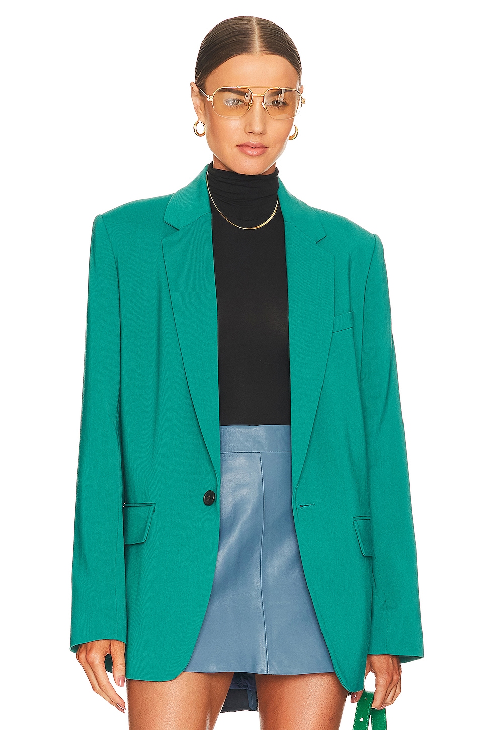 A.L.C. Dakota Jacket in Jade | REVOLVE