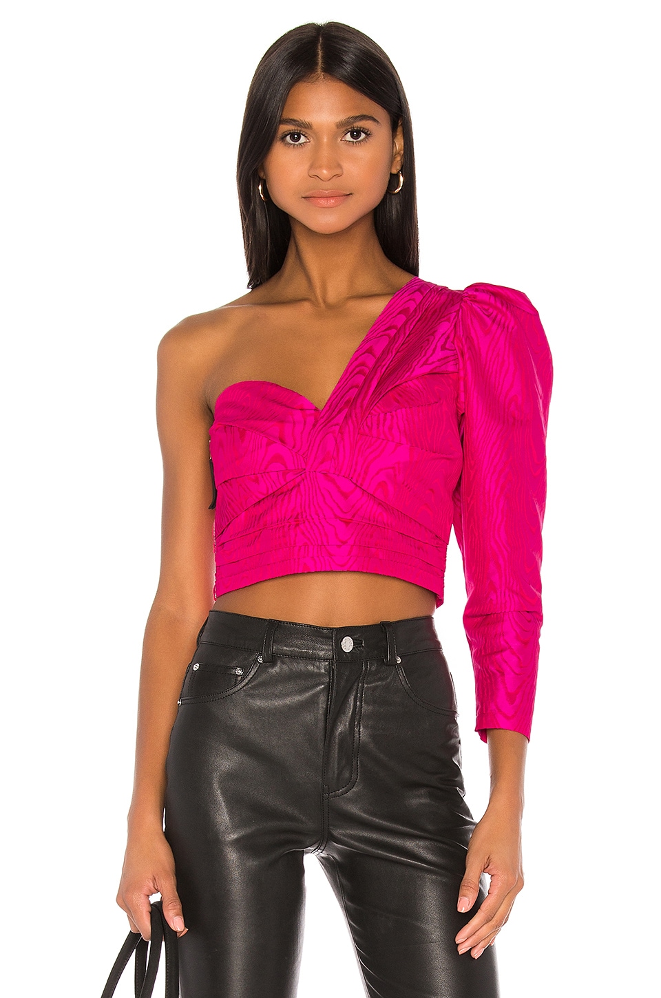 A.L.C. Lizzy Top in Bright Berry | REVOLVE