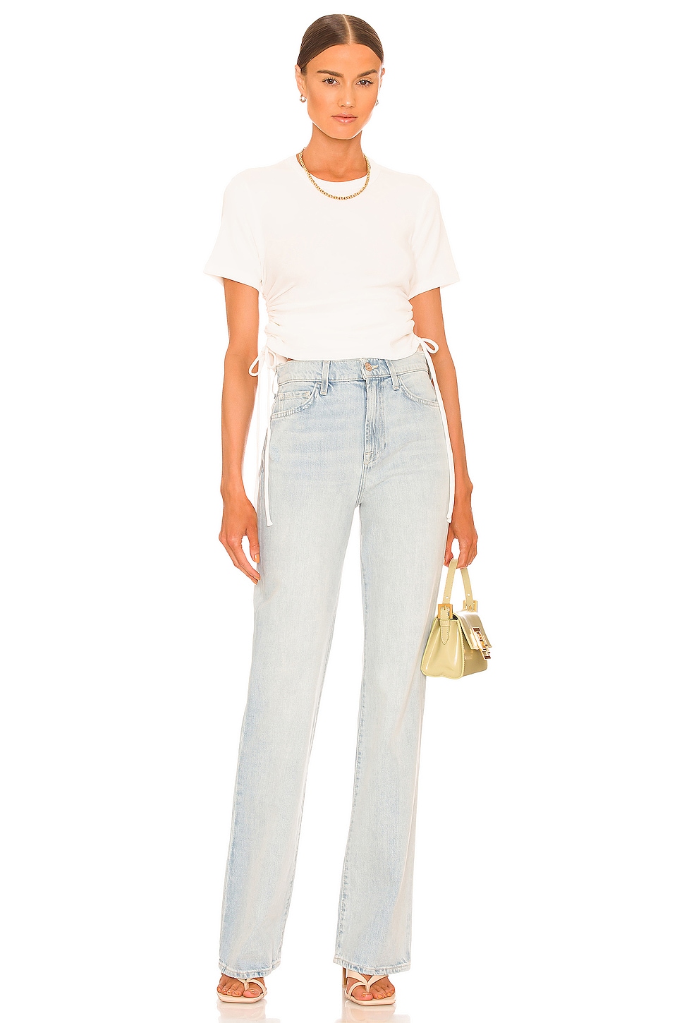 A.L.C. Austin Tee in White | REVOLVE