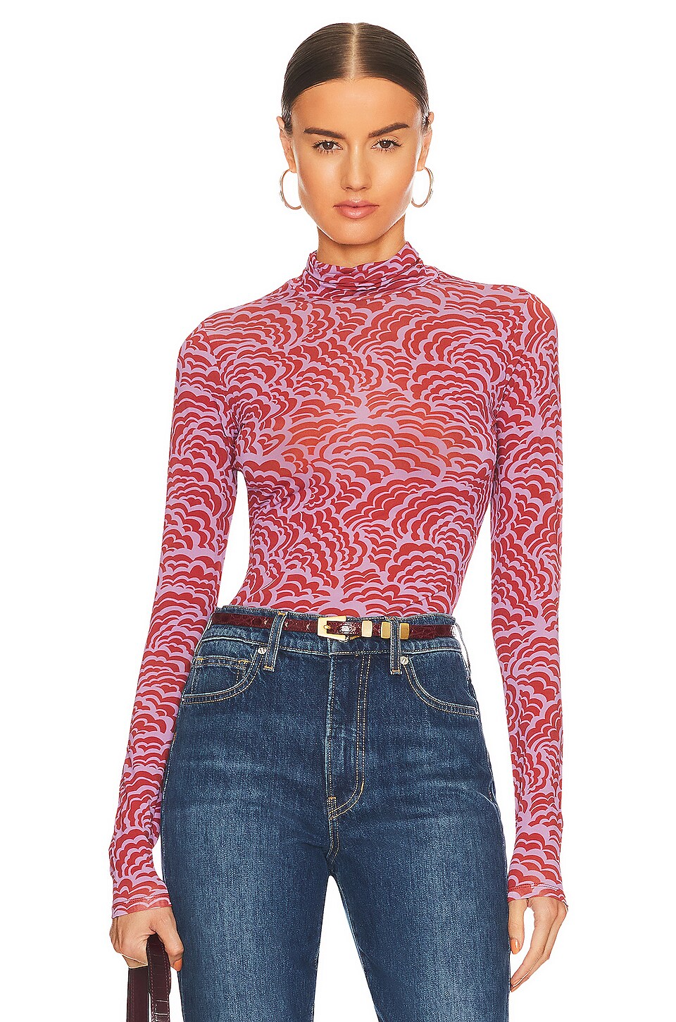 A.L.C. James Top in Deep Lilac & Spice | REVOLVE