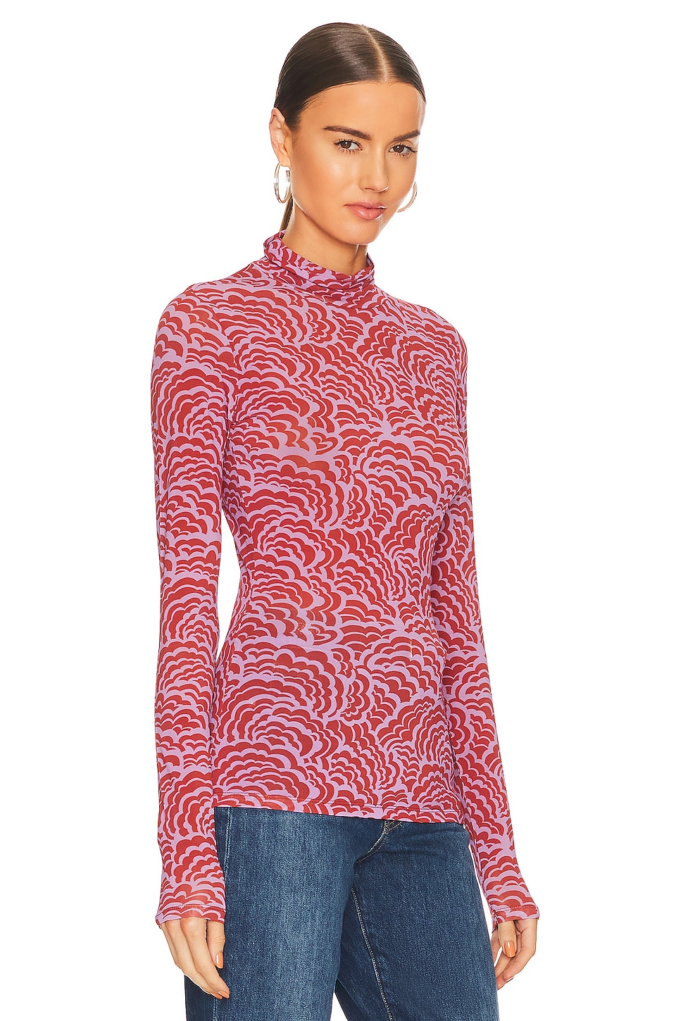 A.L.C. James Top in Deep Lilac & Spice | REVOLVE