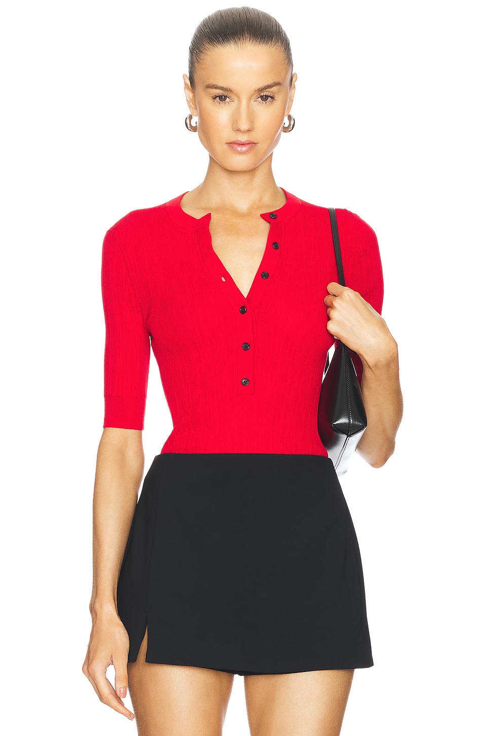 A.L.C. Fisher Top in Chili Red | REVOLVE