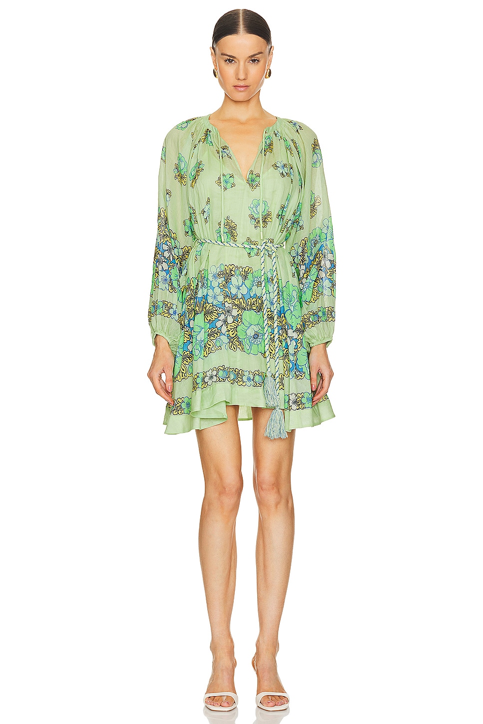 Alemais Velma Mini Dress in Seafoam | REVOLVE