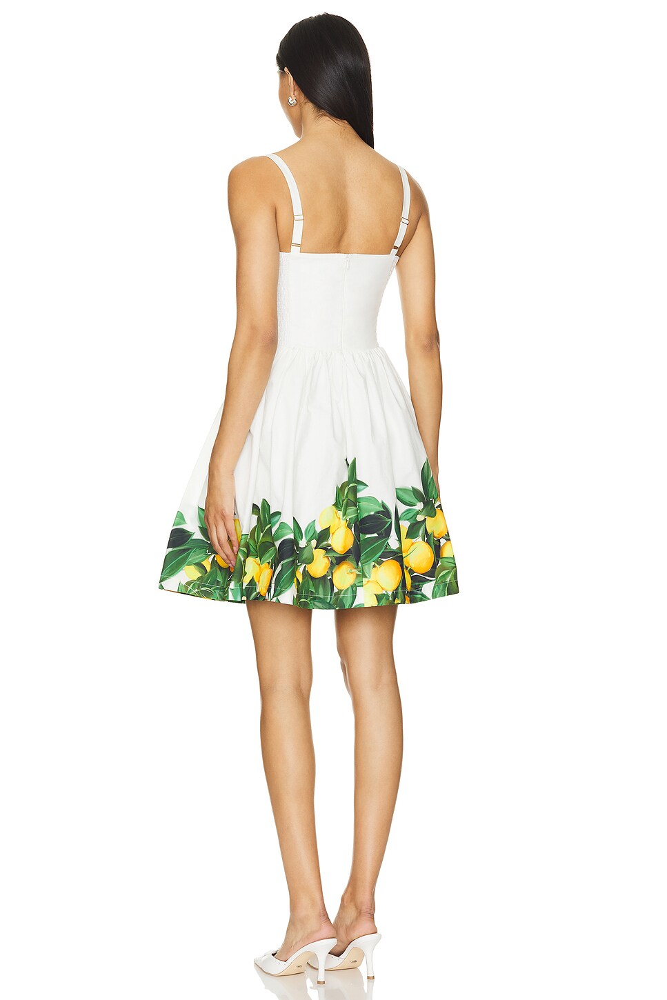 Amanda Uprichard Napoli Dress in Lemonhead | REVOLVE