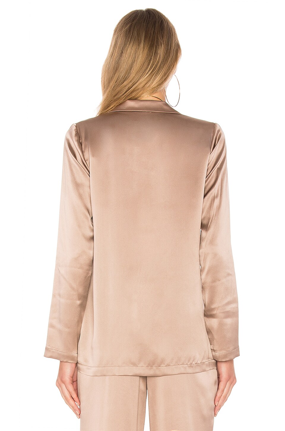 Amanda Uprichard Yvonne Blazer in Taupe | REVOLVE