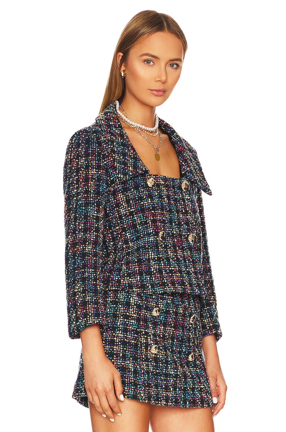 Amanda Uprichard Jovie Blazer in Rosario | REVOLVE