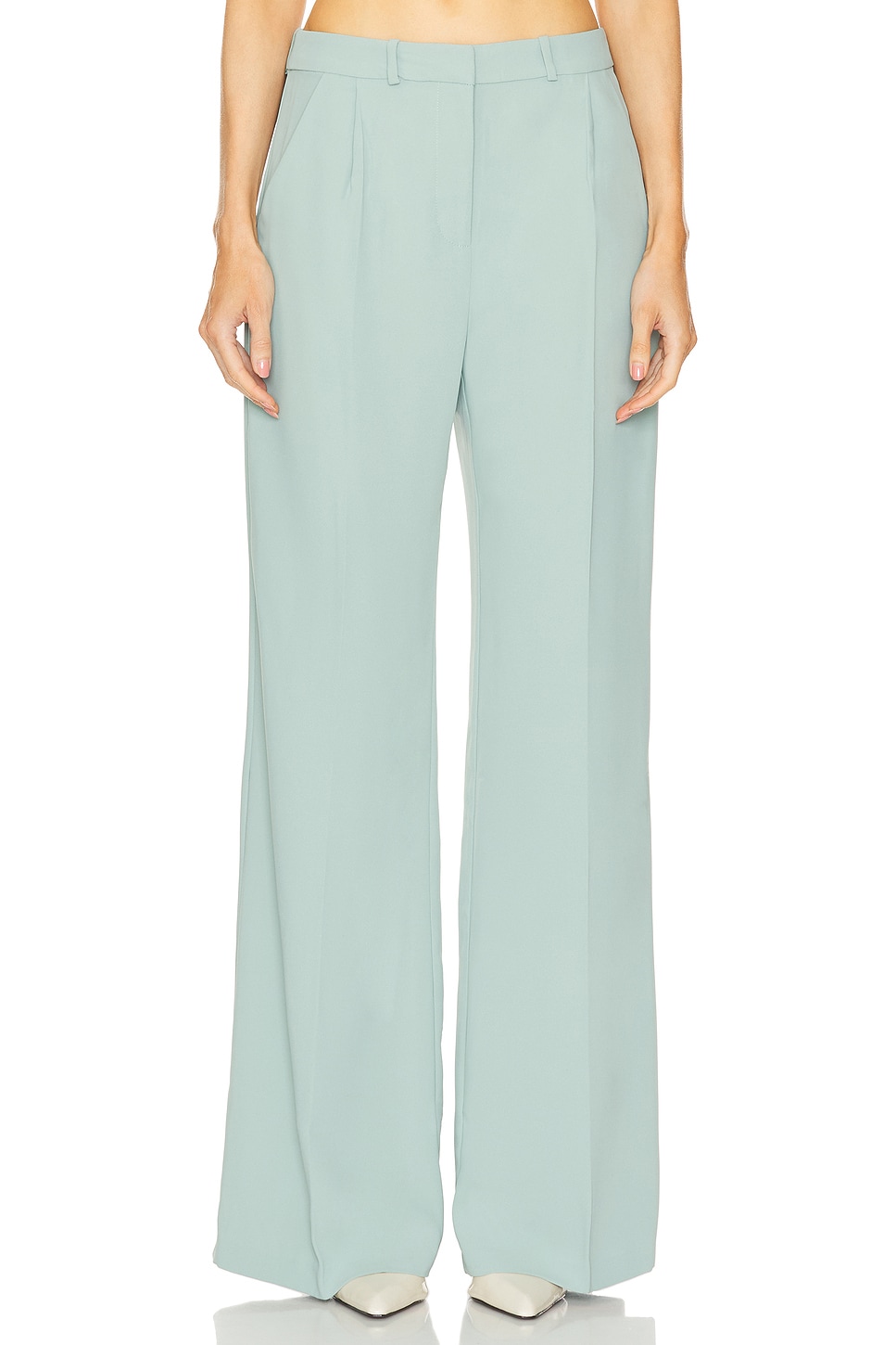 Amanda Uprichard Slater Pants in Misty | REVOLVE