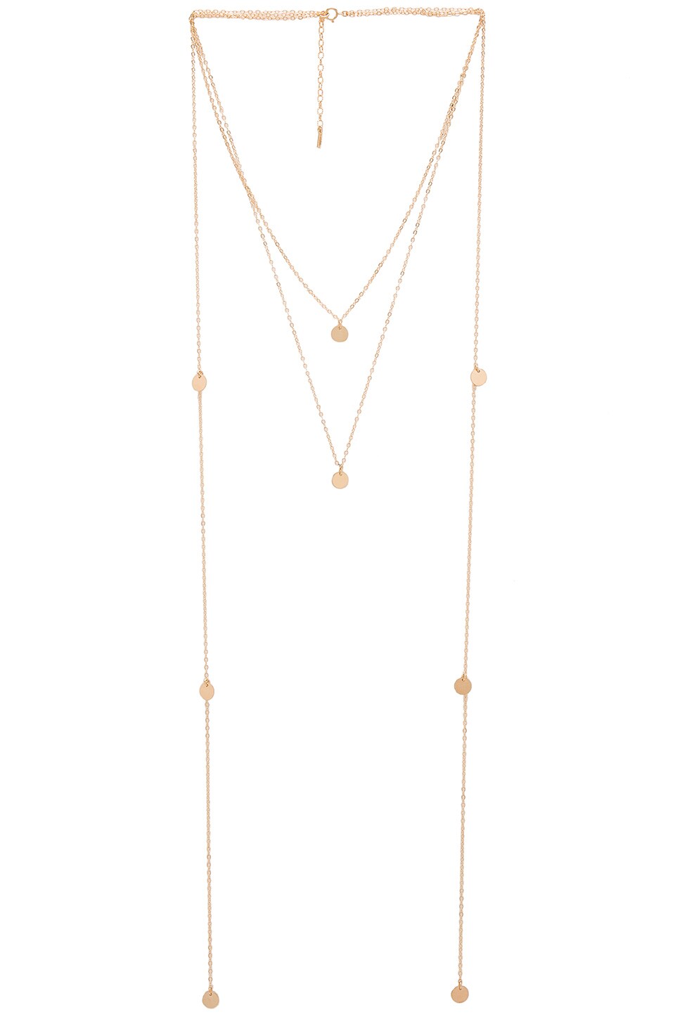 Amarilo Laurel Necklace in Gold Overlay | REVOLVE