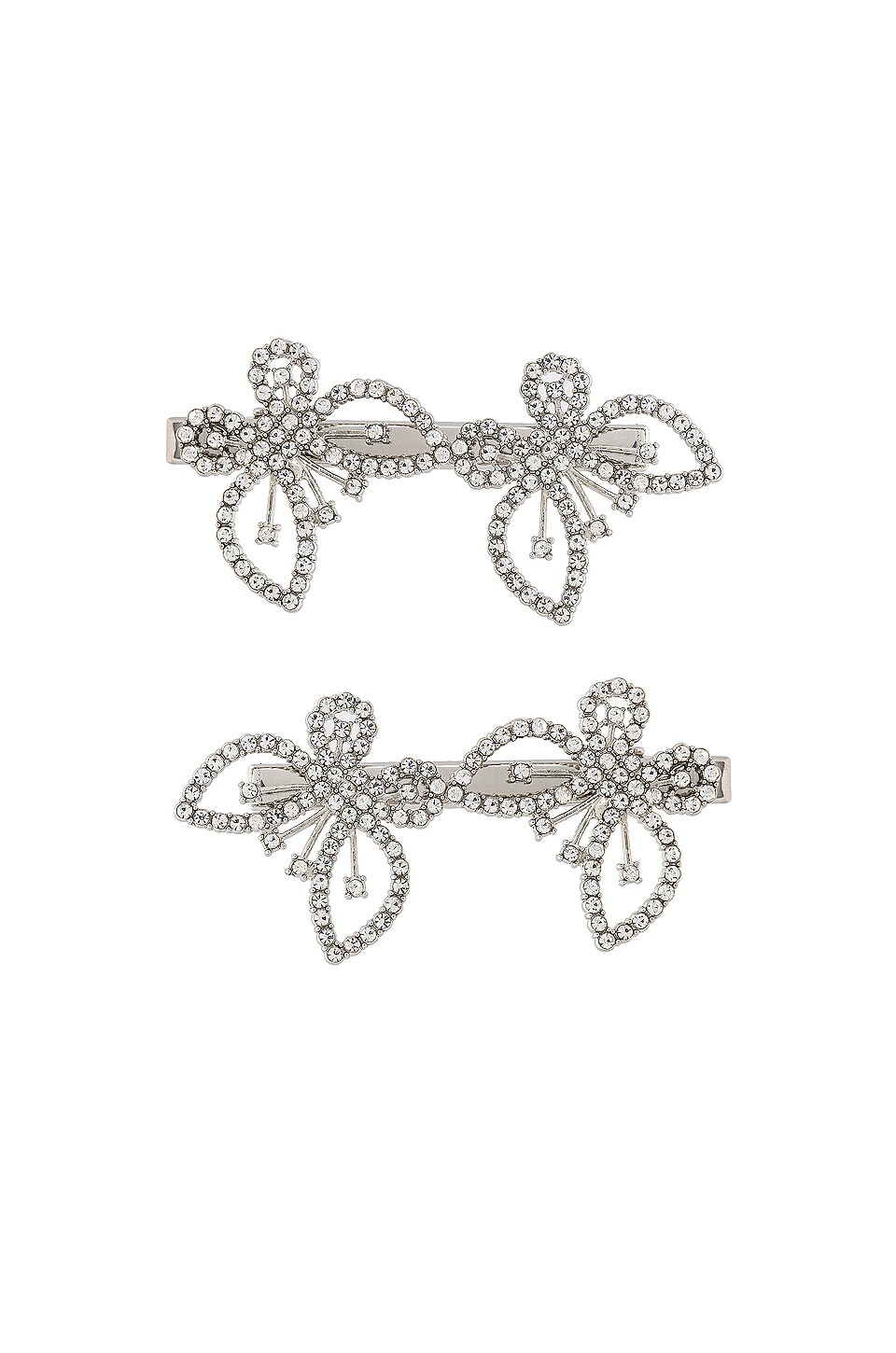 Amber Sceats x REVOLVE Butterfly Hair Clip in Silver | REVOLVE