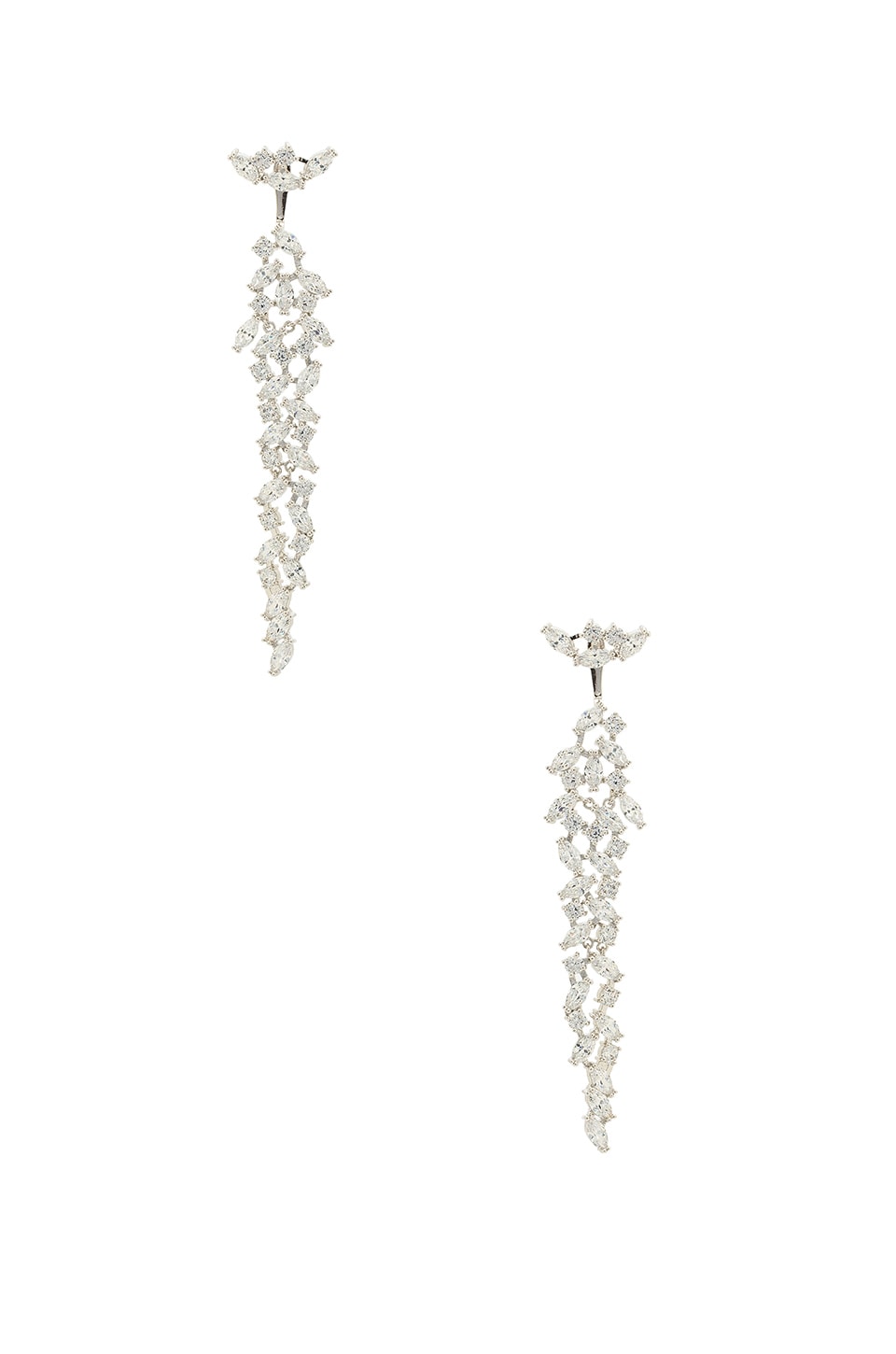 Amber Sceats X REVOLVE Crystal Earrings in Silver | REVOLVE