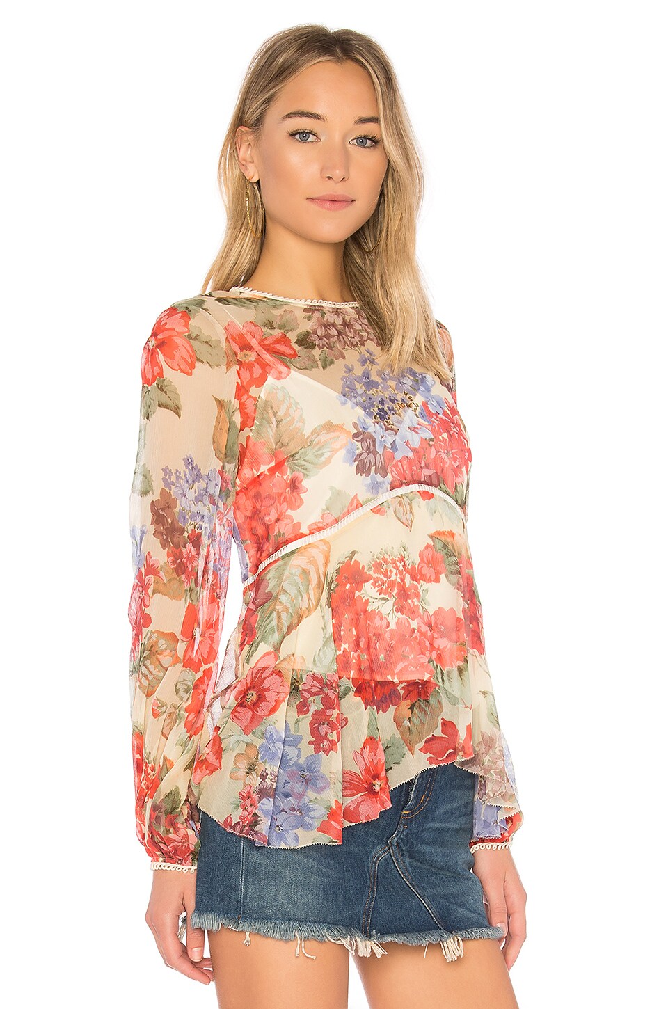 Alice McCall Beloved Blouse in Morning Floral | REVOLVE