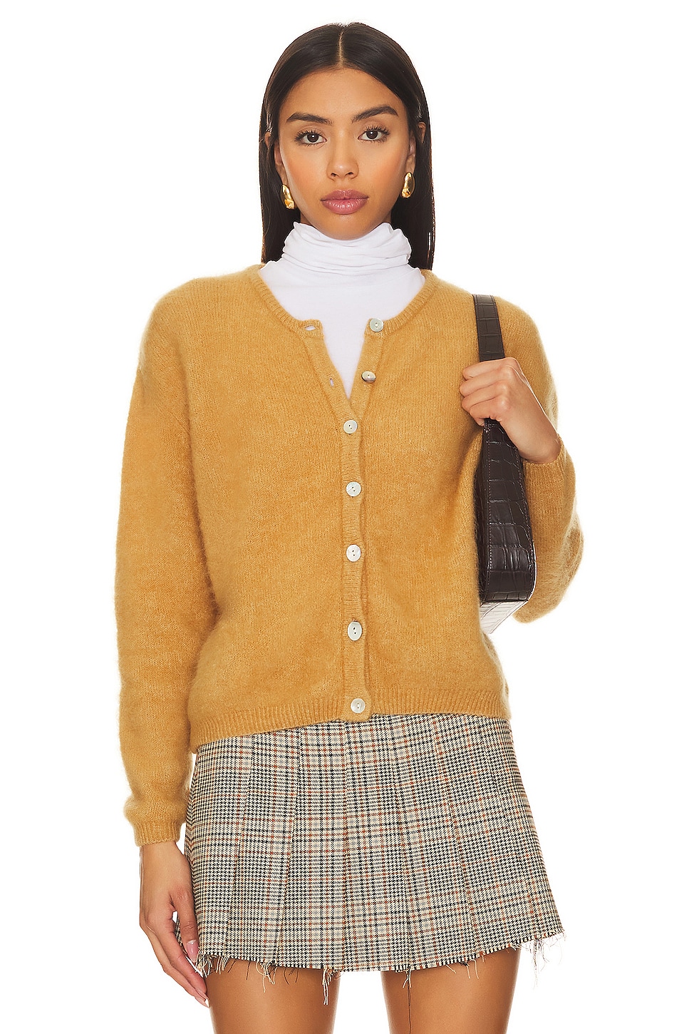 American Vintage Vitow Cardigan in Croissant Chine | REVOLVE