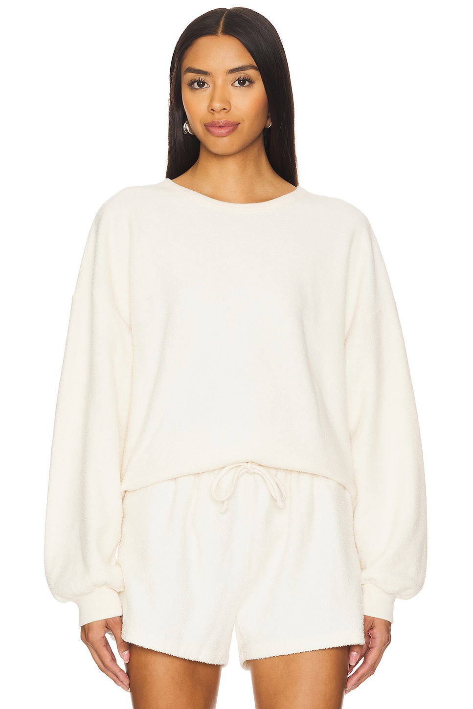 American Vintage Boby Park Pullover in Ecru | REVOLVE