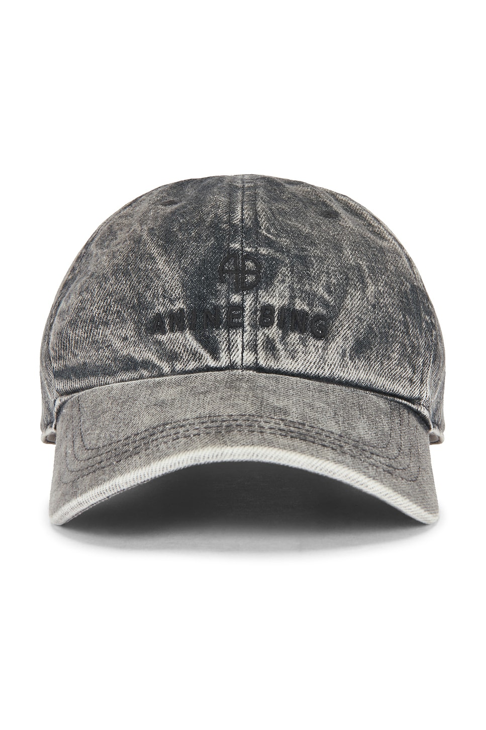 ANINE BING Jeremy Baseball Cap in Oyster Grey | REVOLVE