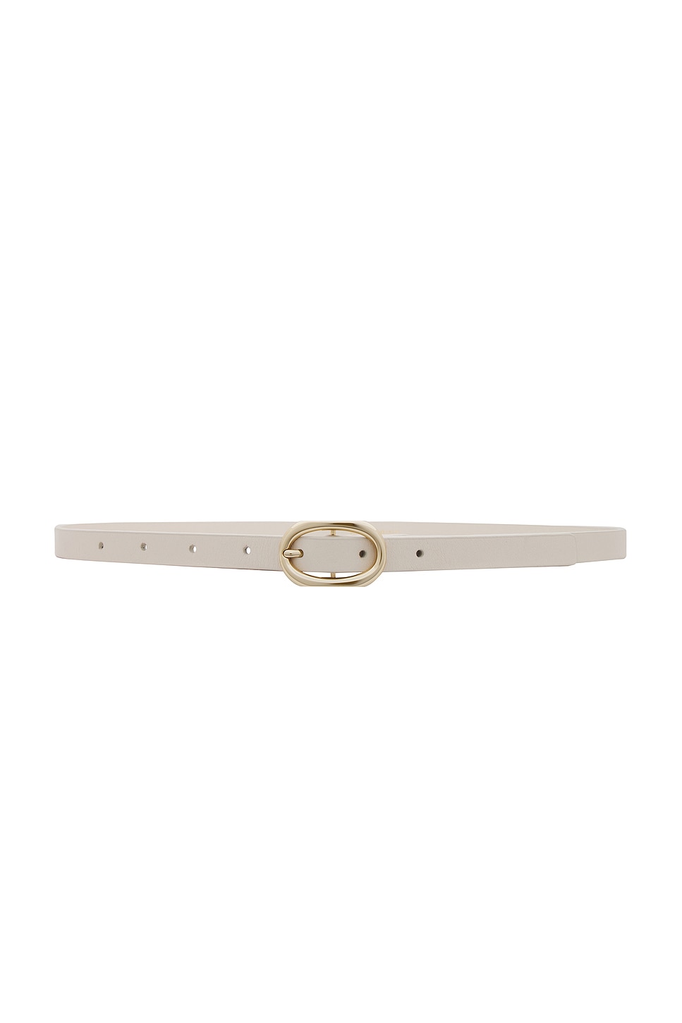 ANINE BING Mini Signature Link Belt in Ivory | REVOLVE