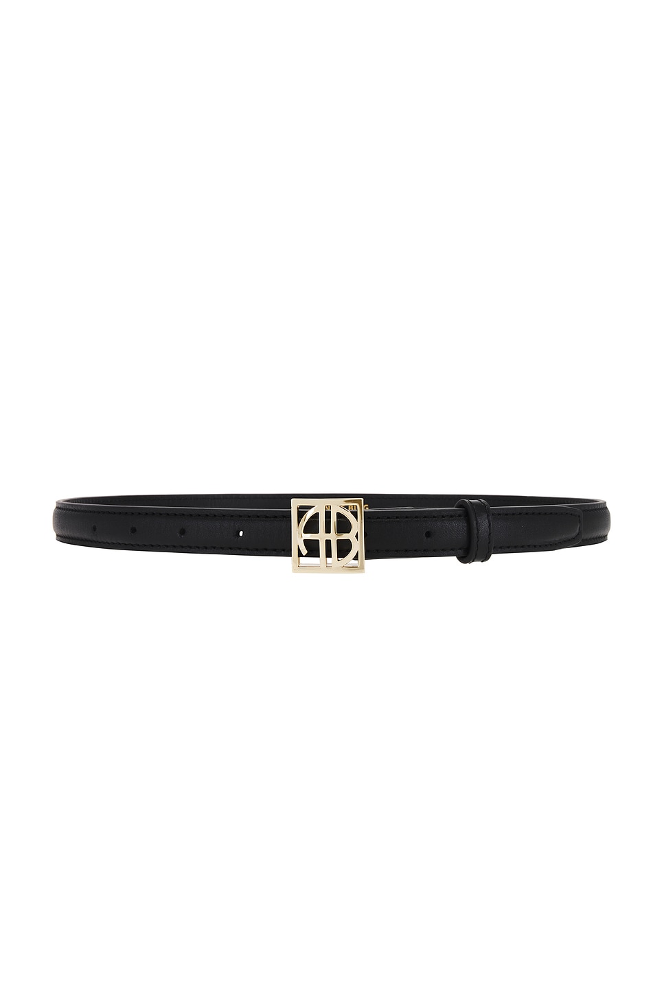 ANINE BING Monogram Belt in Black | REVOLVE