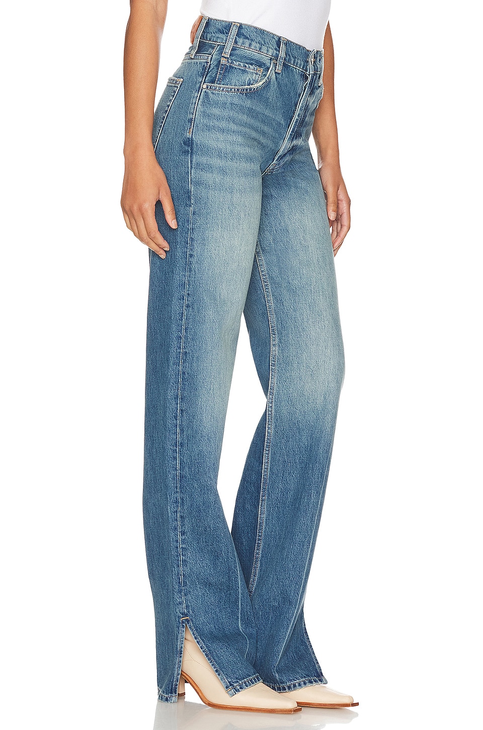 ANINE BING Roy Jeans in Nordic Blue | REVOLVE