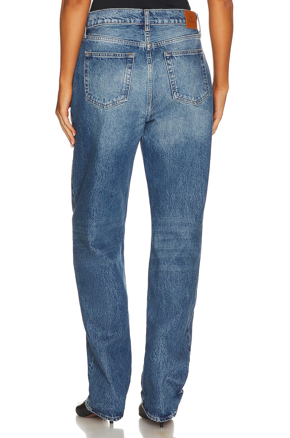 ANINE BING Bodhi Jean in Alto Blue | REVOLVE