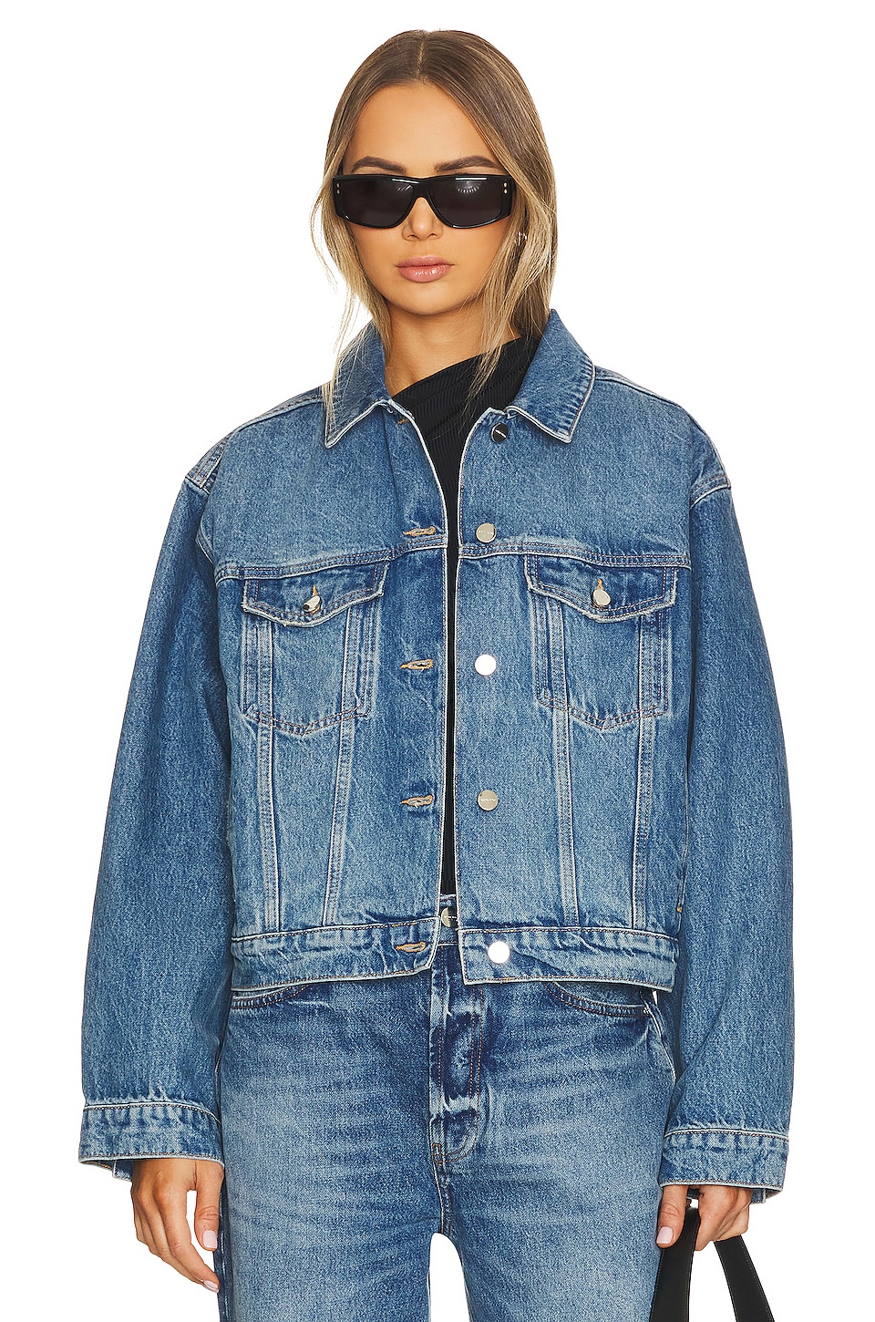 ANINE BING Rhy Jacket in Alto Blue | REVOLVE